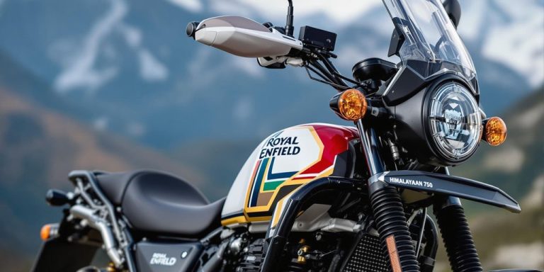 Royal Enfield Himalayan 750 Spy Shots Excited Ahead of Launch